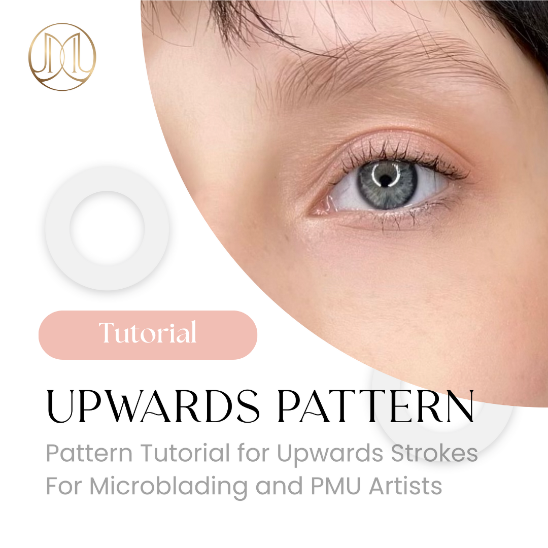 Upwards Hairstroke Pattern for Microblading and PMU Artists • Brow ...